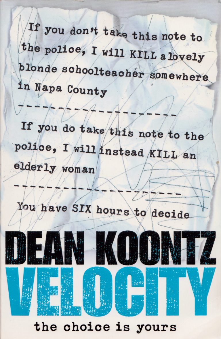 Velocity – The Collector's Guide to Dean Koontz