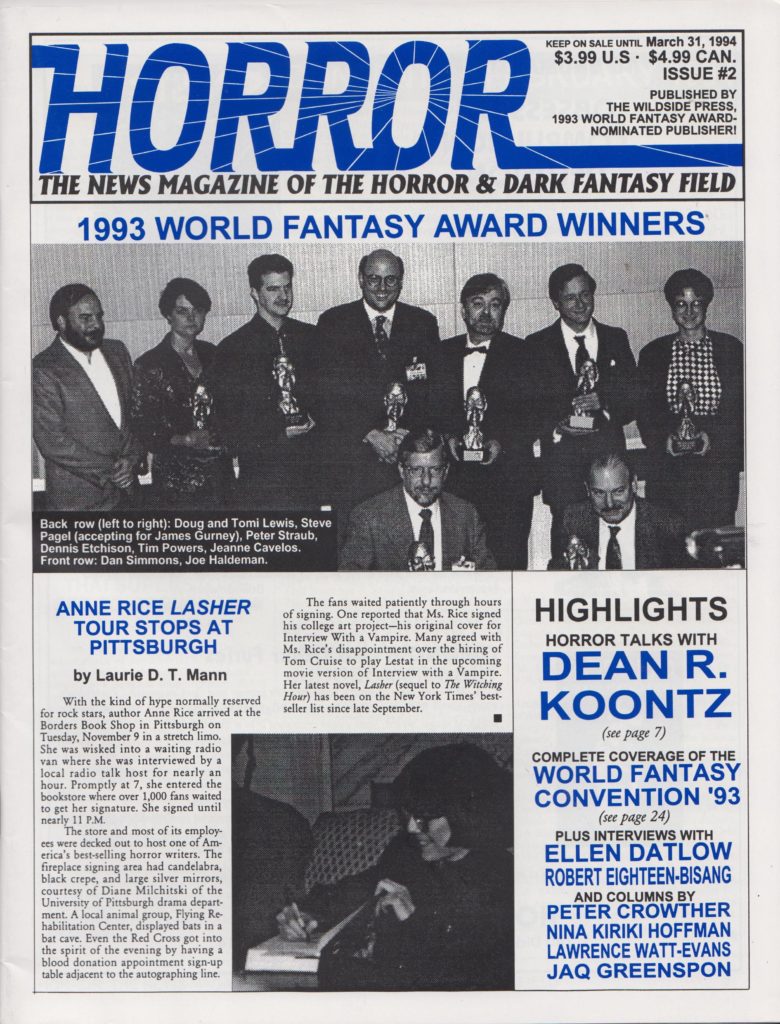 Appendix Archive - The Collector's Guide to Dean Koontz