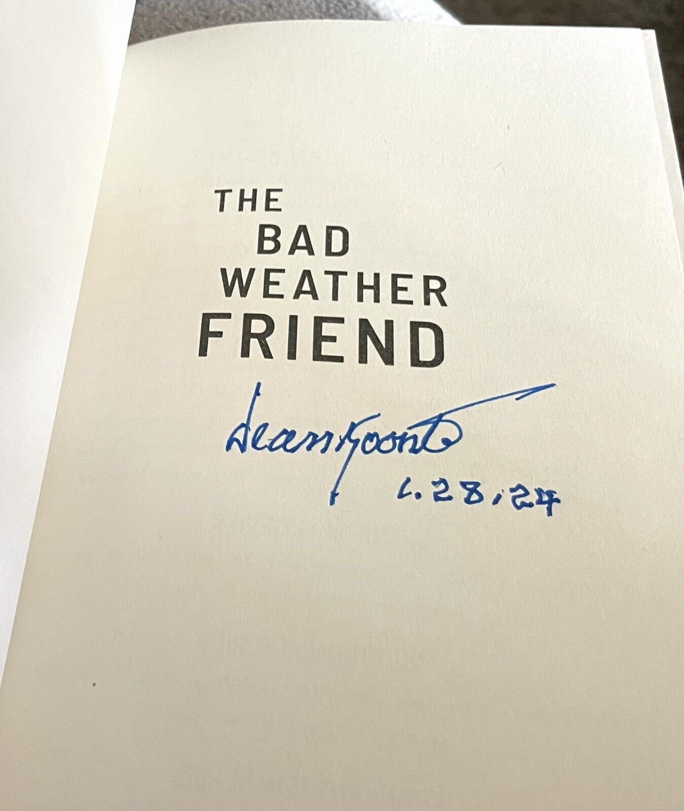 Dean's signatures are getting shakier - The Collector's Guide to Dean ...