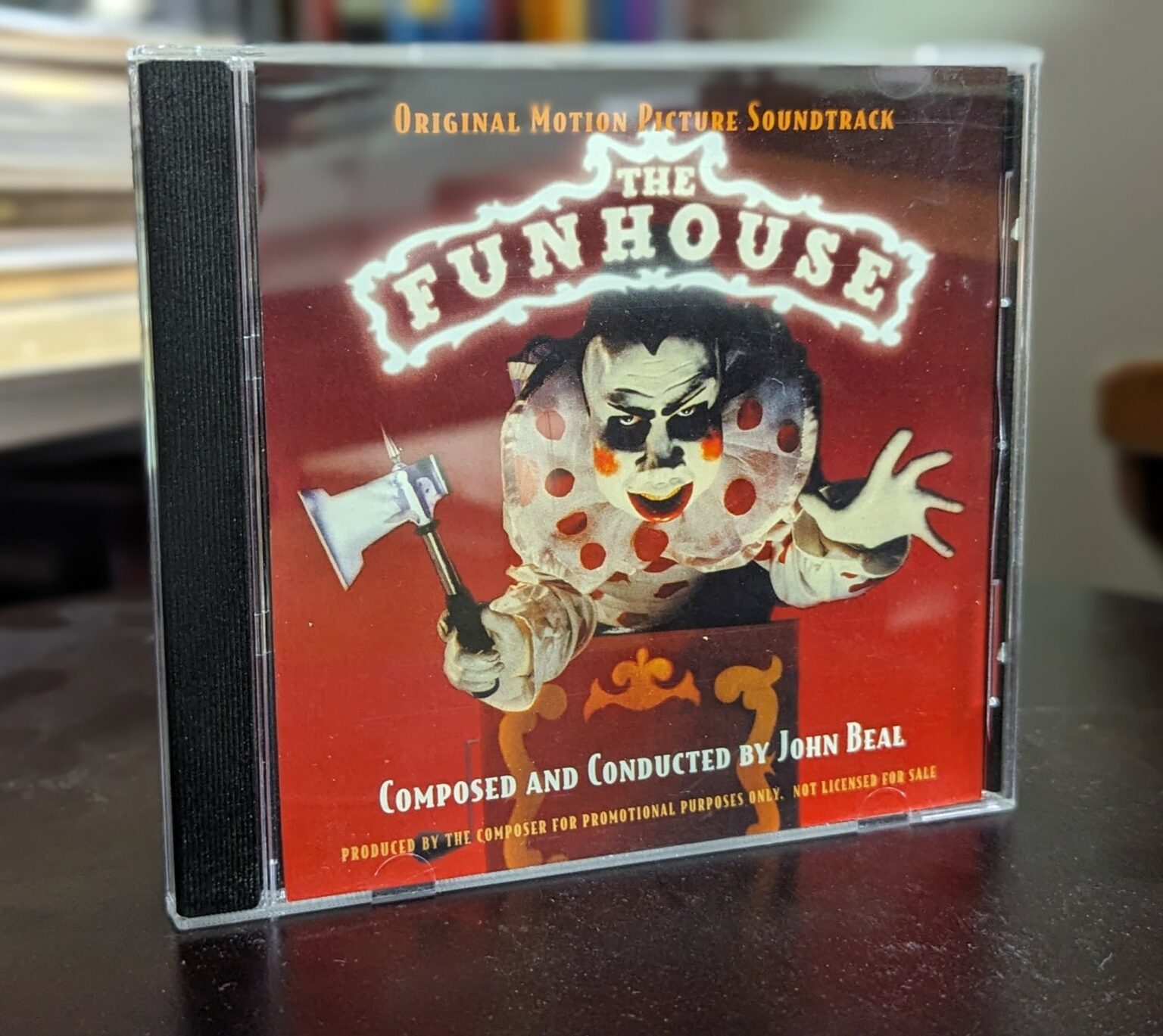 Throwback Thursday: Funhouse OST CD - The Collector's Guide to Dean Koontz