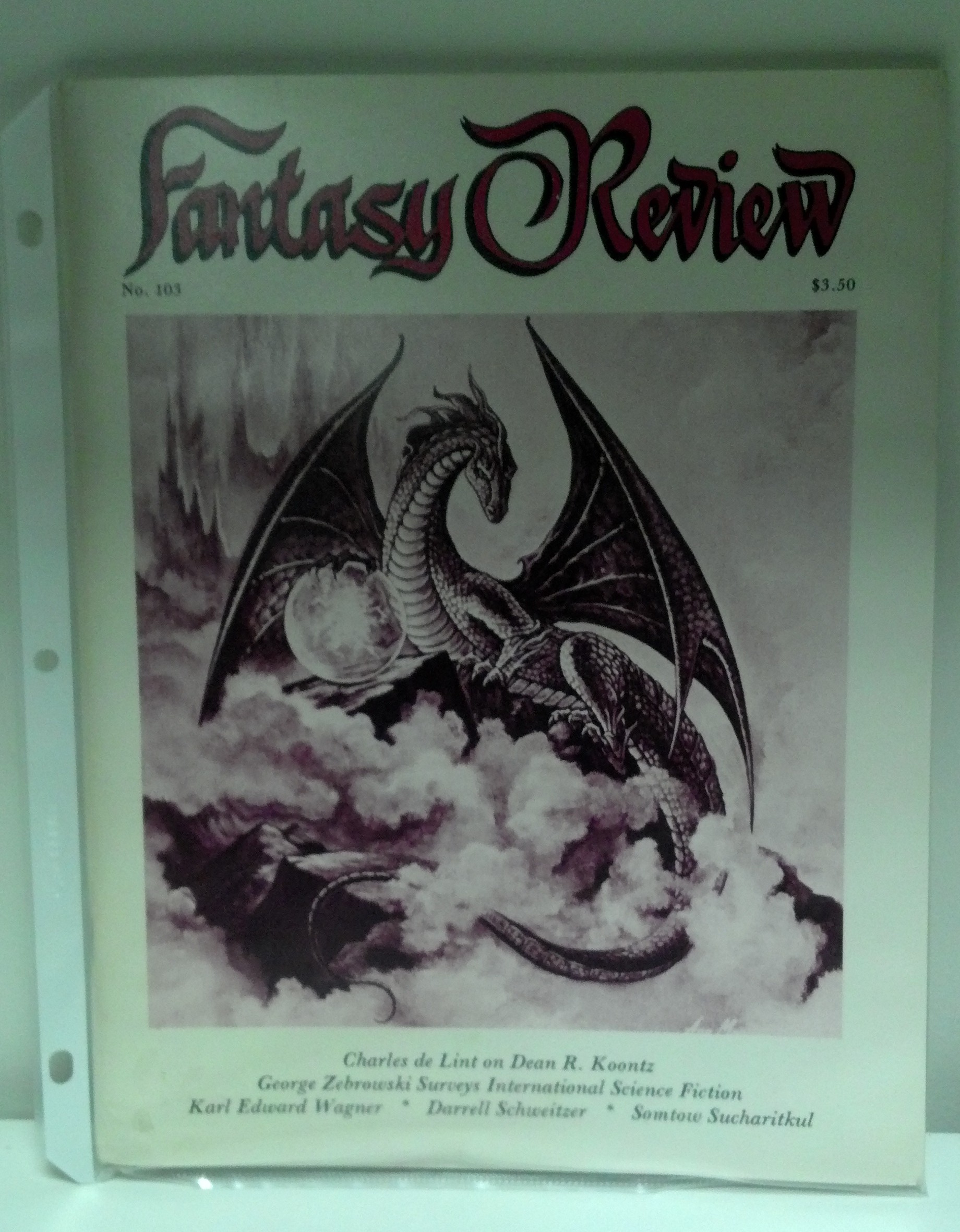 Throwback Thursday: Fantasy Review - The Collector's Guide to Dean Koontz