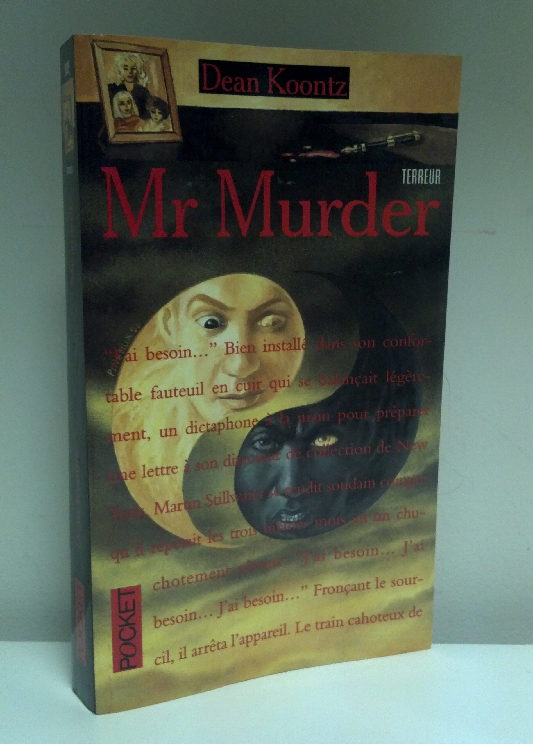 Throwback Thursday: Mr. Murder French paperback - The Collector's Guide to Dean Koontz